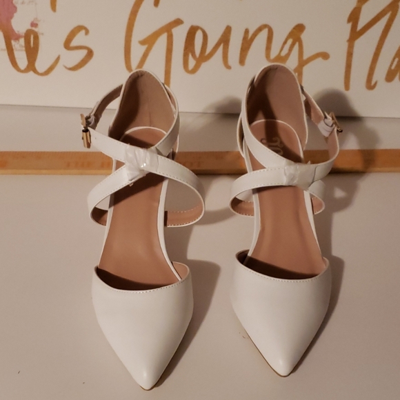 JC | Shoes | Winter White Heel | Poshmark